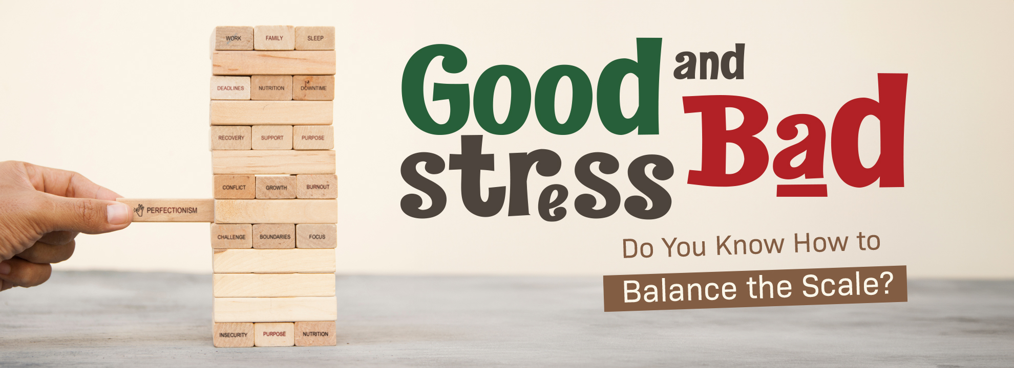 Good Stress and Bad Stress - Health Impact